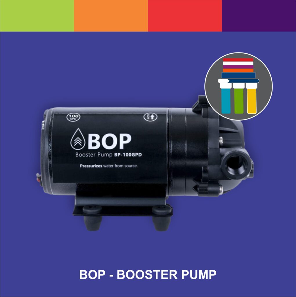 Domestic RO Plant Booster Pump 100Gpd - HWT - Hydronix Water Technology