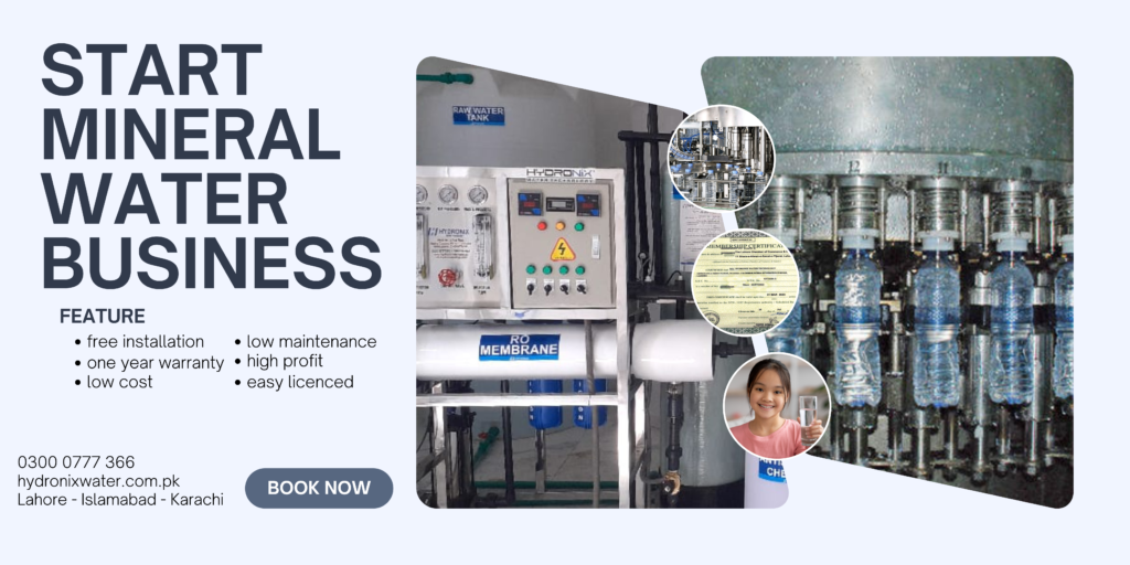 How to Start Mineral Water Business in Pakistan - HWT - Hydronix Water ...